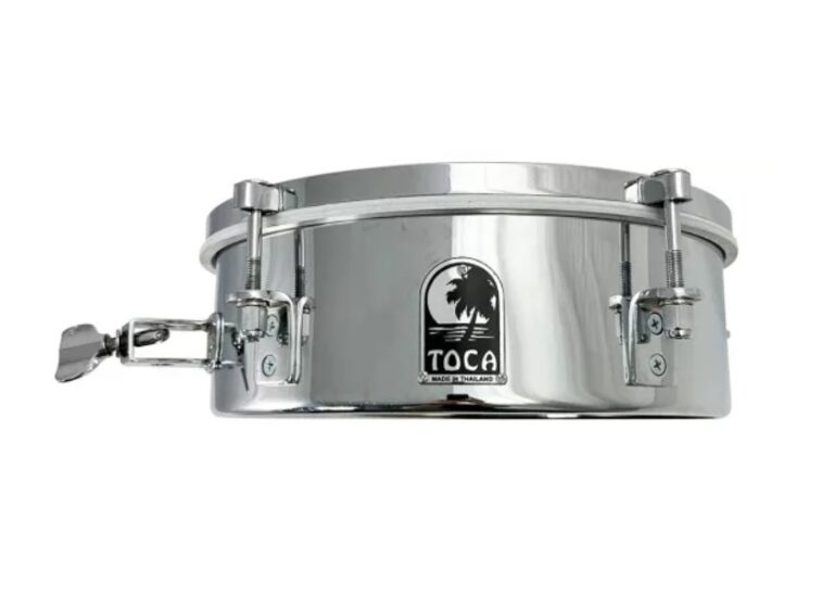 Toca Timbal-Tarola de 12″ x 4″ en Acero T-412-SS – Mikes Percussion